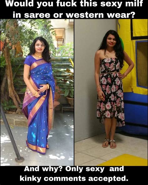 Saree Or Western Also Comment Why Scrolller