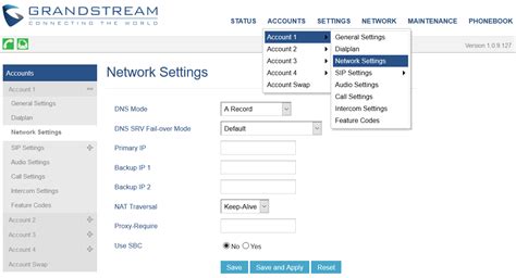 VoIP Configuration Guide Gxp