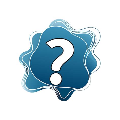 A Question Mark Modern Background In Clearing Doubts Concept On A