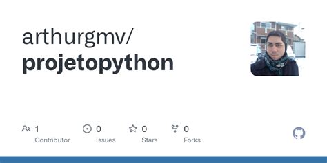 GitHub Arthurgmv Projetopython