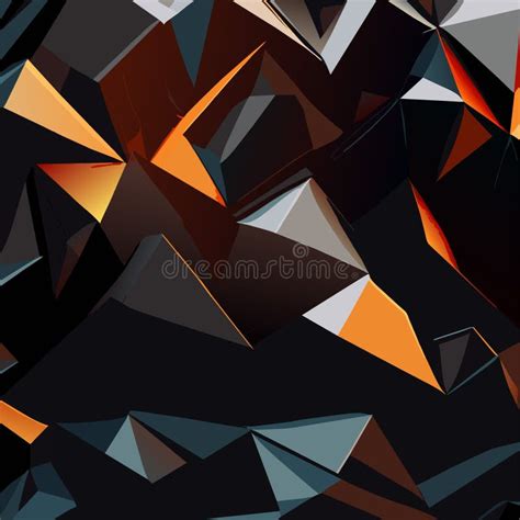 Abstract Low Poly Background Triangulated Texture Design 3d