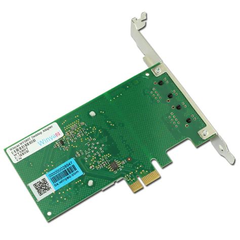 Pcie X1 듀얼 포트 기가비트 이더넷 네트워크 카드 Nh82580db 칩셋 I340t2 Pxe Rosgigabit Ethernet Network Carddual