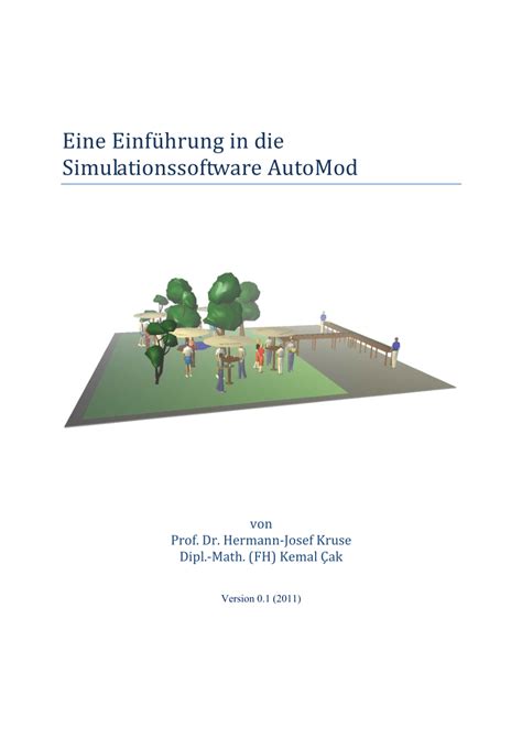 Pdf Eine Einführung In Die Simulationssoftware Automod