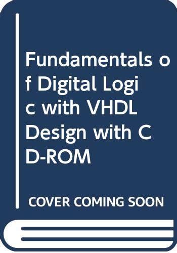 fudamentals of digital logic with vhdl design brown stephen