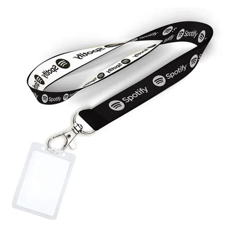 Custom Woven Lanyards With Id Badge Holders