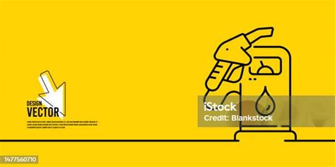 가솔린 펌프 노즐 배너 연료 펌프 주유소 아이콘입니다 급유 서비스 그림 벡터 0명에 대한 스톡 벡터 아트 및 기타 이미지 0명 가솔린 개념 Istock