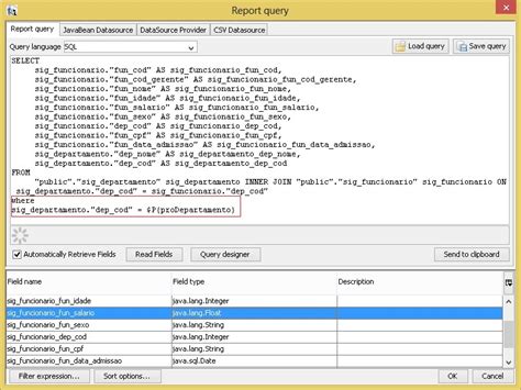 Utilizando O Ireport