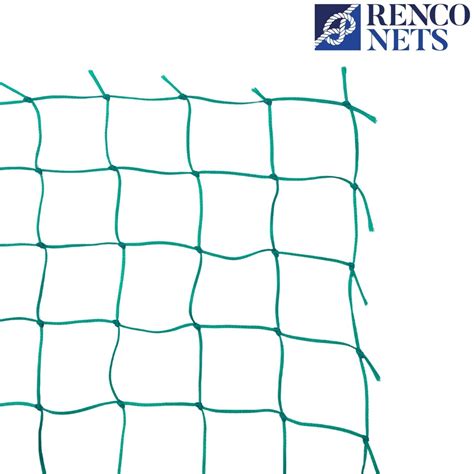 100mm Square Mesh 25mm Braided Polyethylene Netting Renco Nets Ltd