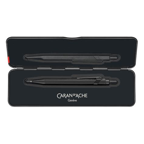 Caran Dache 849 Bille Premium Ballpoint Pen Black Code Xl — Pulp
