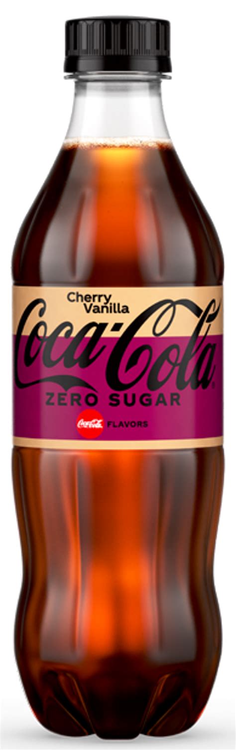 Coca Cola Zero Sugar Cherry Vanilla Coke Zero 🥤 Cola