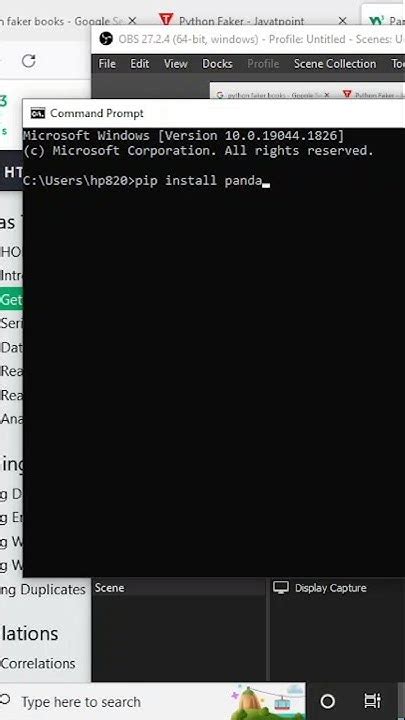 Python Pandas Installation Youtube