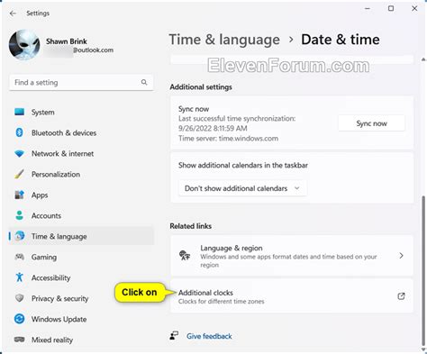 Add Or Remove Additional Clocks For Different Time Zones In Windows 11 Windows 11 Forum