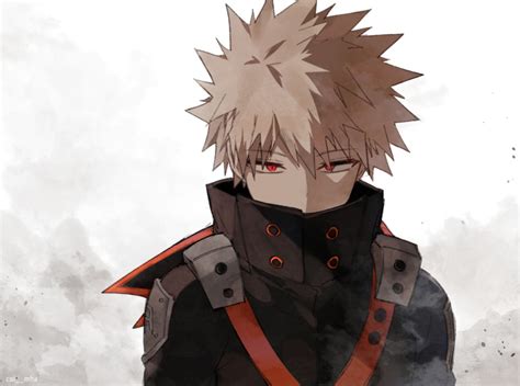 Safebooru 1boy Bakugou Katsuki Bangs Black Bodysuit Blonde Hair