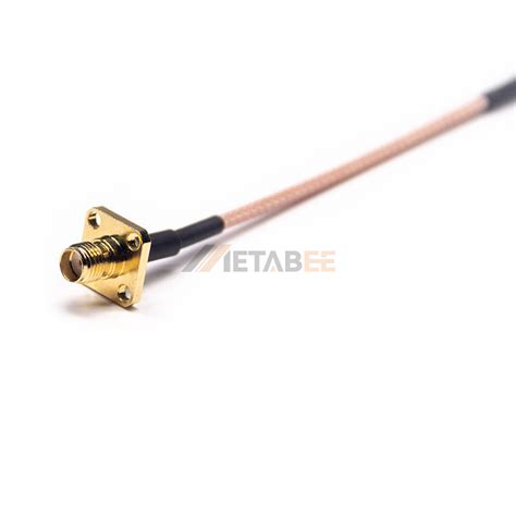 Right Angle Mmcx Male To Sma Female Cable Assembly Metabeeai