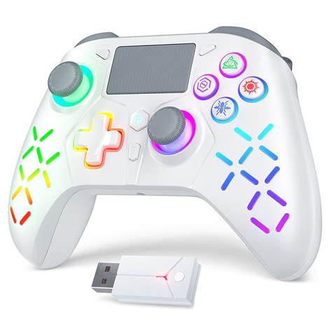 Powtree Wireless Controller For P5 With Led Rgb Light Compatible With