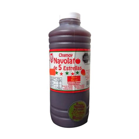 Chamoy De 5 Estrellas Navolato 1100 Ml 11 Kg Comercial Zazueta