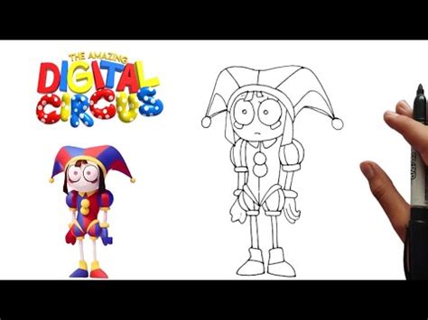 Drawing Pomni The Amazing Digital Circus Youtube