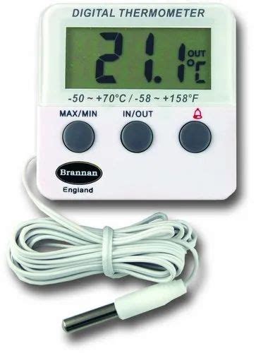 White ABS Digital Fridge Thermometer For Laboratory At 3300 Unit In Mumbai