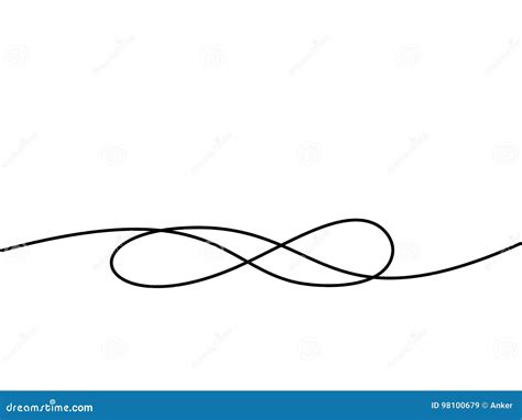 Infinity Symbol Continuous Line Drawing Icon Stock Vector Illustration Of Endless Creative