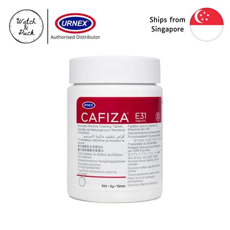 Urnex Cafiza E31 100 Tablets Backflush For Espresso Machine Cleaning