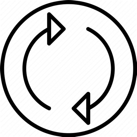refresh reload repeat rotate sync update icon download on iconfinder