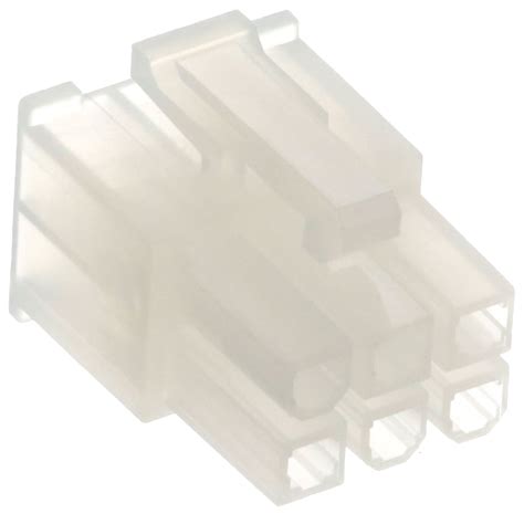 Molex 39 01 2060 6 Position Mini Fit Jr Receptacle Nylon Dual Row 4 20 Second Wind Surplus