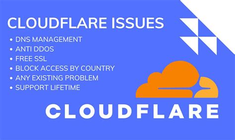Setup Cloudflare Cdn Dns Ssl Anti Ddos Or Any Issues By Blackryuken Fiverr