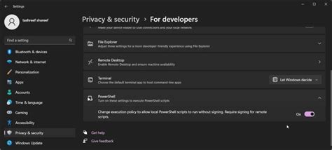 Windows Powershell でスクリプト実行ポリシーを有効にして利用する方法