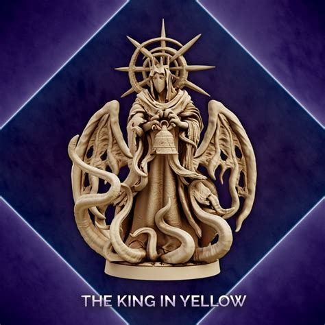 3d Printable Hastur The King In Yellow By Artificersmini