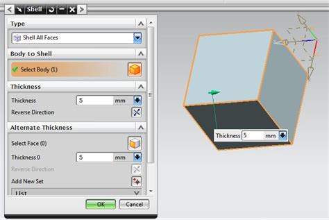 NX UNIGRAPHICS TUTORIAL Shell Command