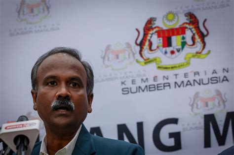 Kerajaan Setuju Bawa Masuk 500 000 Pekerja Asing Menteri Sumber Manusia V Sivakumar