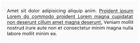 Richtext And Textrich Underlines Extend Beyond Textspans When