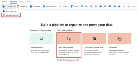 How To Copy Data Using Copy Activity Microsoft Fabric Microsoft Learn