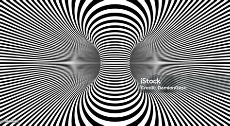 착시 선 배경입니다 추상 3d 흑백 환상 착시 벡터의 개념 적 디자인 Eps 10 벡터 일러스트레이션 착시에 대한 스톡 벡터 아트 및 기타 이미지 Istock