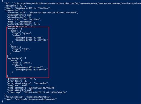 Passing Arrays And Using Loops In Arm Templates Sam Learns Azure