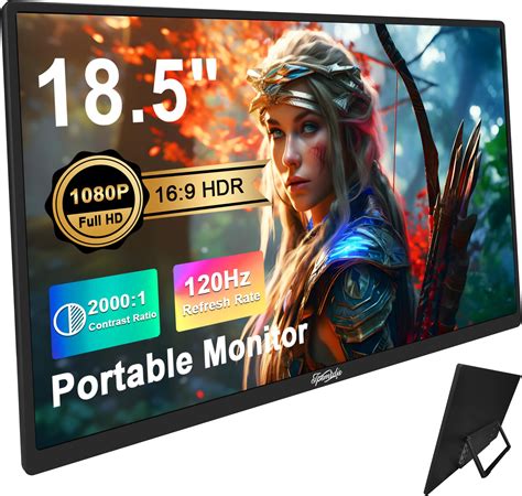 Hpdelgb 185 Portable Monitor 1080p Gaming Monitor Ultra