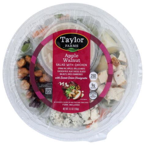 Taylor Farms Salad With Chicken Apple Walnut 5 5 Ounce 1 Count