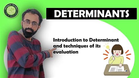 Matrices And Determinants Part 3 Determinants Basics Youtube