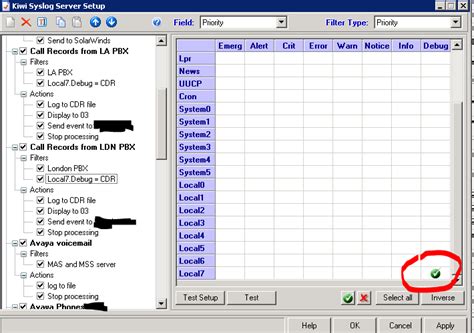 Avaya Call Detail Recording To Kiwi Syslog Server Roger The Phone Guy