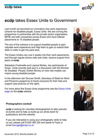 Ecdp Email Bulletin DOC