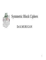 Understanding Symmetric Block Ciphers Encryption Decryption Course Hero