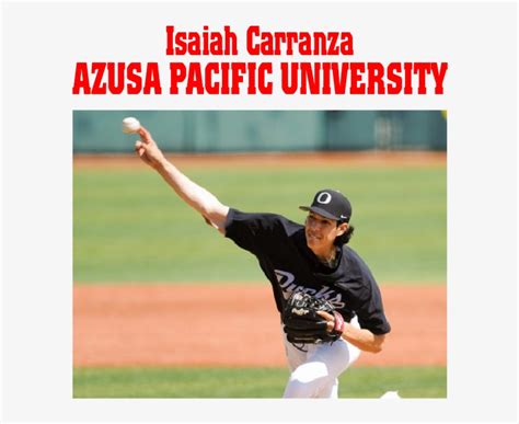 Isaiah Carranza Son Of Frozen Ropes Of Glendora General Pitcher
