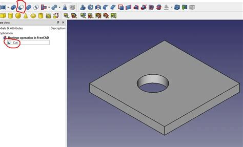 Basics Of Boolean Operation In Freecad Mechnexus