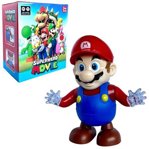 Фигурка игрушка Супер Марио 21 см, Super Mario интерактивная со звуком ...