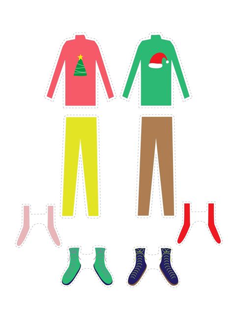 Бумажные куклы Мальчик и Девочка с одеждой для вырезания