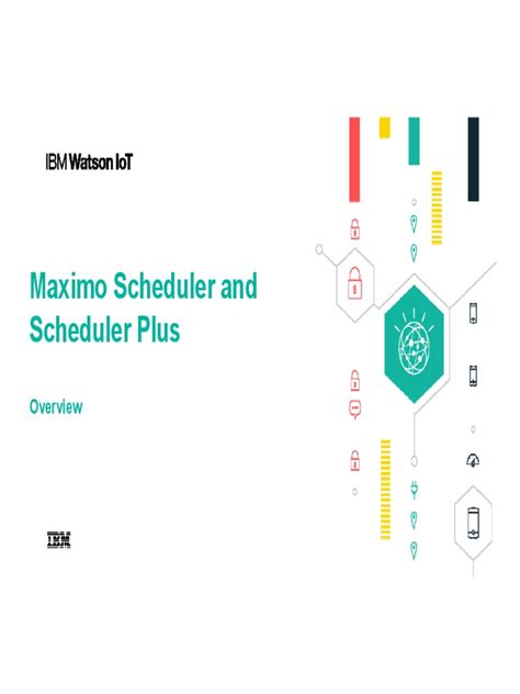 Maximo Scheduler Scheduler Plus Overview Pdf Scheduling Computing Weather Forecasting