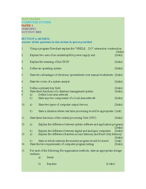 C Structured Programming Notes DIT CIT INTRODUCTION TO STRUCTURED PROGRAMMING