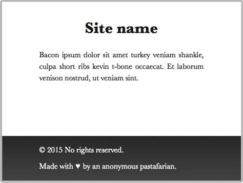 译 紧贴底部的页脚 Issue cssmagic CSS Secrets GitHub