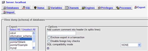 copying a website from localhost to a remote host joomla documentation