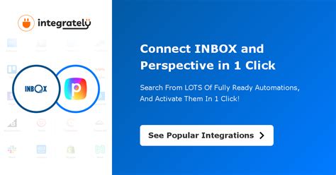 Inbox Perspective Integration 1 Integrations ️